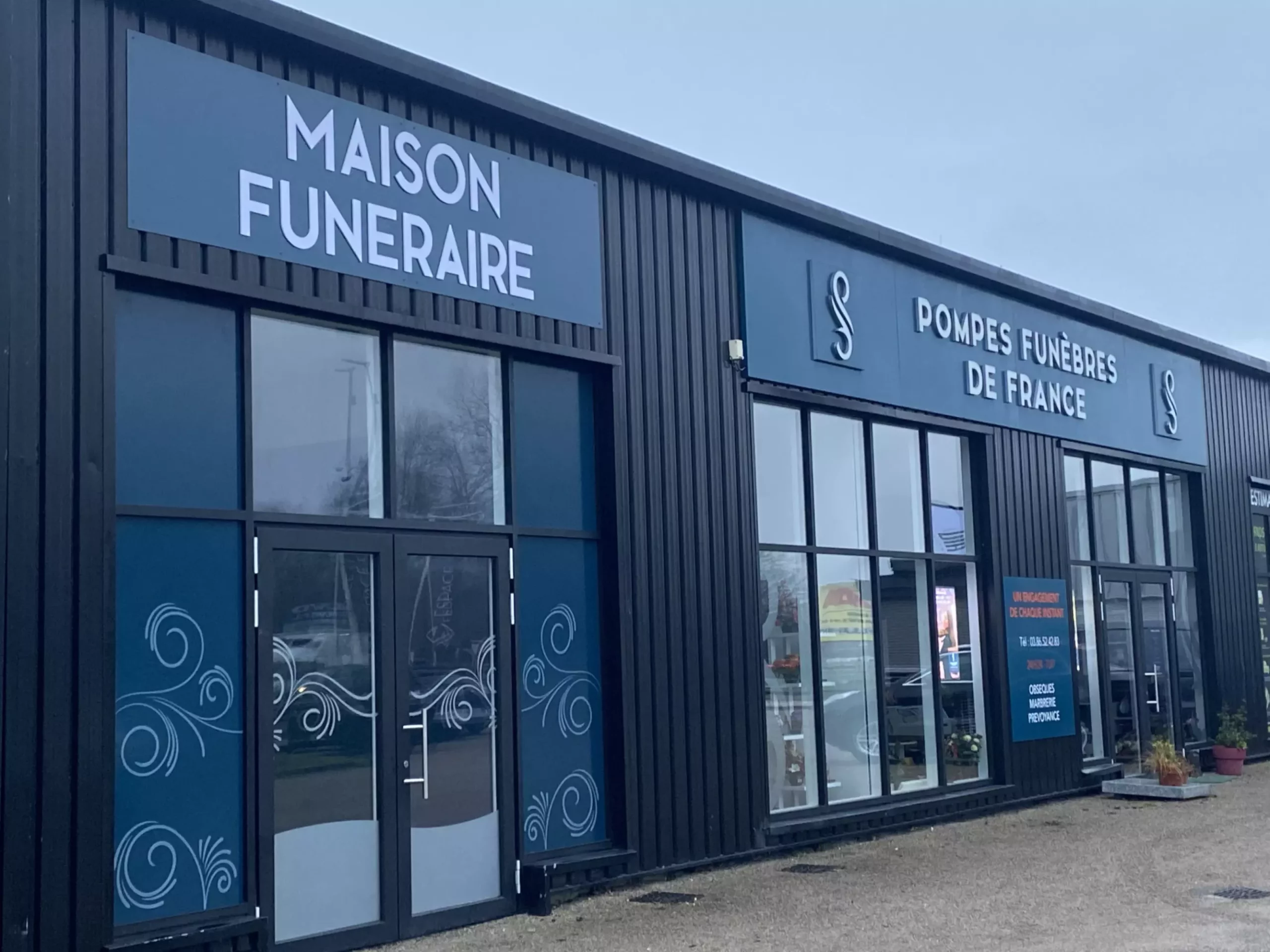 Maison Funéraire d'Auxerre : Funérarium et chambres funéraires